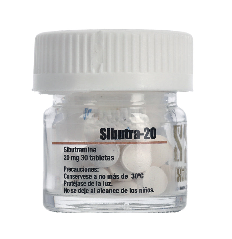 Sibutra 20 mg 30 tabs – Bodyperformance Store