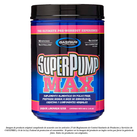 Super Pump Max 40 srvs – Bodyperformance Store